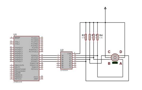 Avr Stepper Motor Driver Circuit Diagram
