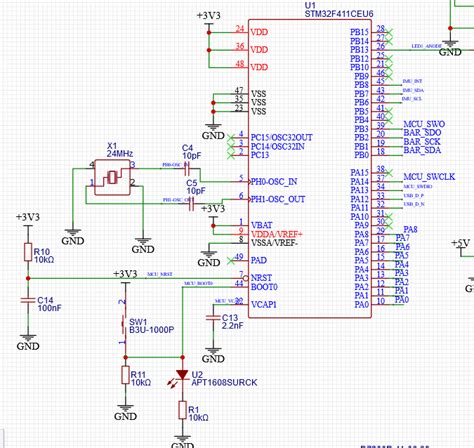 Pcb How Can I Enter Boot Mode With An STM32F411CEU6 Electrical Engineering Stack Exchange