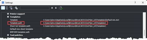 opening bricscad dwt sheets