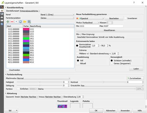 automatically style raster using unique values in qgis geographic