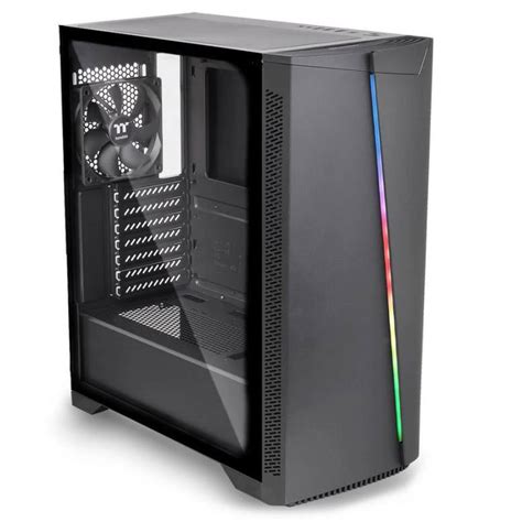 Buy Thermaltake H350 Rgb Tempered Glass Case Black [ca 1r9 00m1wn 00