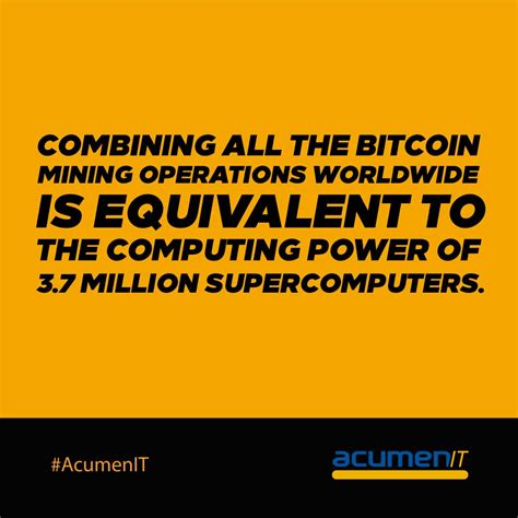 Bitcoin Mining Operations