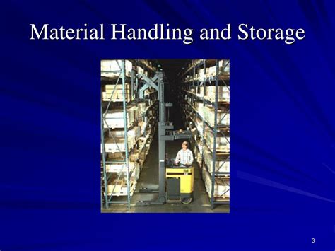 PPT Material Handling And Storage PowerPoint Presentation Free Download ID