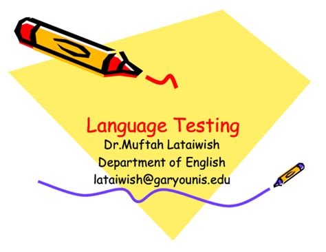 Ppt Testing Grammatical Structure