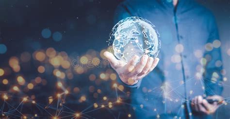 Global Business Internet Network Connection Iot Internet Of Things