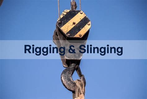 Rigging Slinging And Lifting Techniques E Rigworld