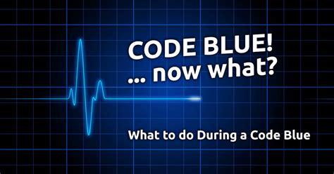 Code Blue In A Hospital What To Do When It S Code Blue QD Nurses