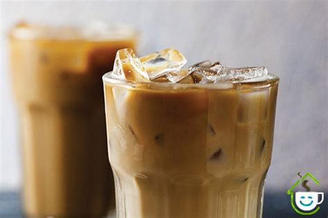 آیس لته کاراملی با فوم سرد قهوه فنجونت