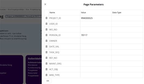 Lobby Showing Field Description The Page Parameters Ifs Community