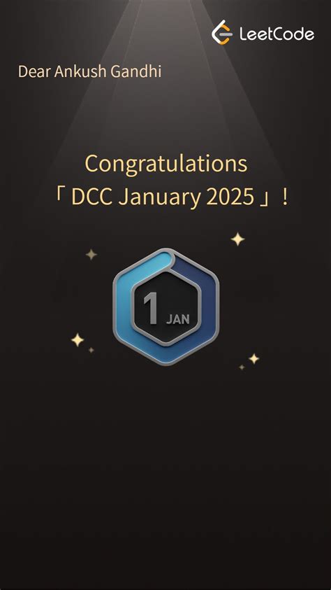 Ankush Gandhi On Linkedin Leetcode Codingchallenge Problemsolving