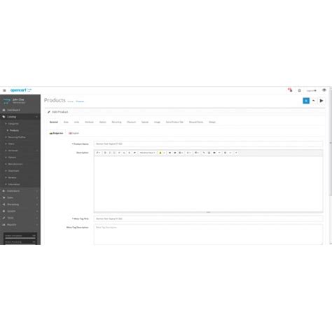 OpenCart Hide Disabled Languages Tab VQMOD