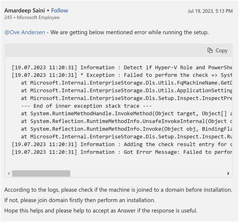 Error Id 4387 During Installation Of Mabs Microsoft Qanda