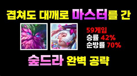 롤토체스 시즌 11 대깨로 마스터를 간 숲드라 완벽 공략 Youtube