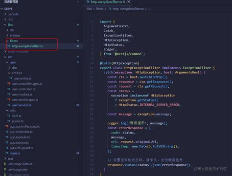 Vue3 Nest 实现博客管理系统 后端篇（三）：异常处理和格式化返回数据在 Vue3 Nest 实现博客管理 掘金