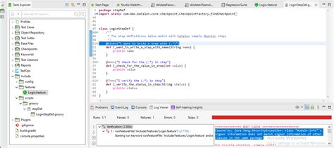 Katalon Run Time Engine Error Class Module Infos Signer Information Does Not Match Signer