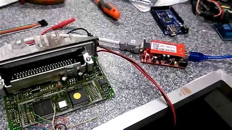 Read Mcu Microcontroller From Iaw1av Ecu With Upa Usb Interface Youtube