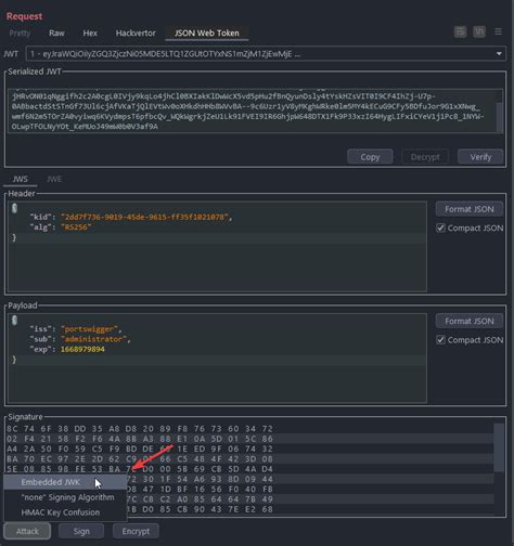 JWT Labs PortSwigger Brsalcedom