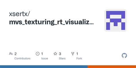 Github Xsertx Mvs Texturing Rt Visualization