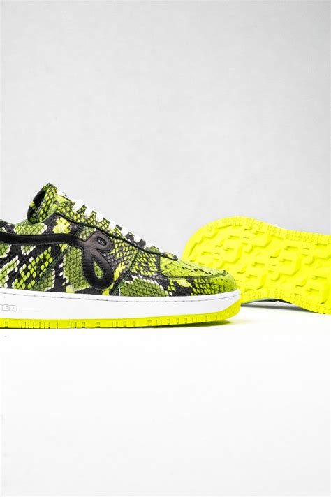 Lime Green Python Gf 01 John Geiger
