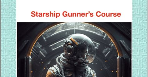 Starship Gunner S Course RPG Item RPGGeek