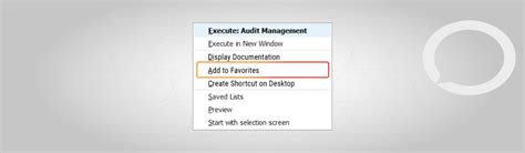 How To Add A Transaction To Favorites In SAP Hicron