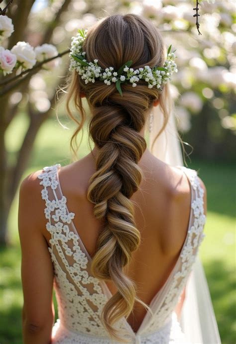Elegant Fishtail Wedding Braid Ideas