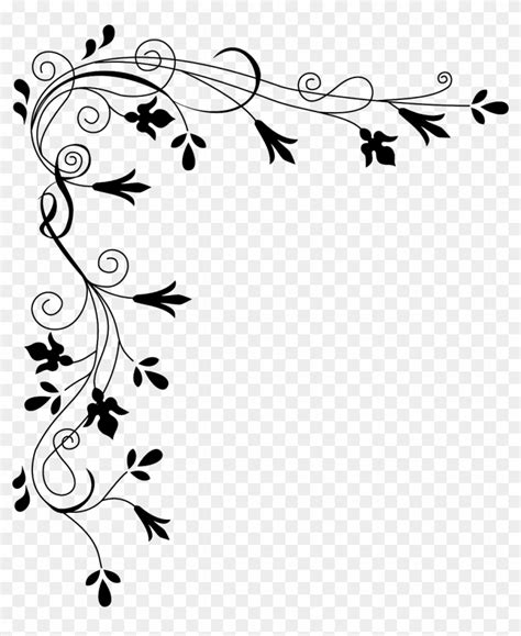 Simple Floral Border