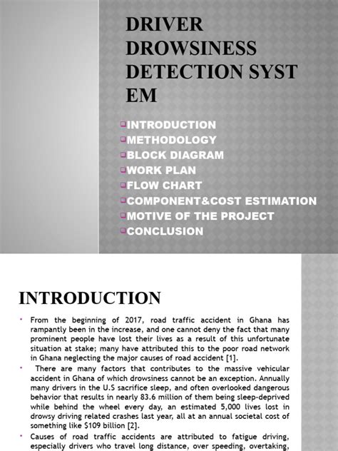 Driver Drowsiness Detection Pdf Traffic Collision Traffic