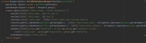 使用mybatisplus提供的多租户插件 根据条件查询数据库表 报caused By Netsfjsqlparserparserparseexception