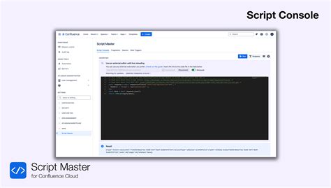 Script Master For Confluence Atlassian Marketplace