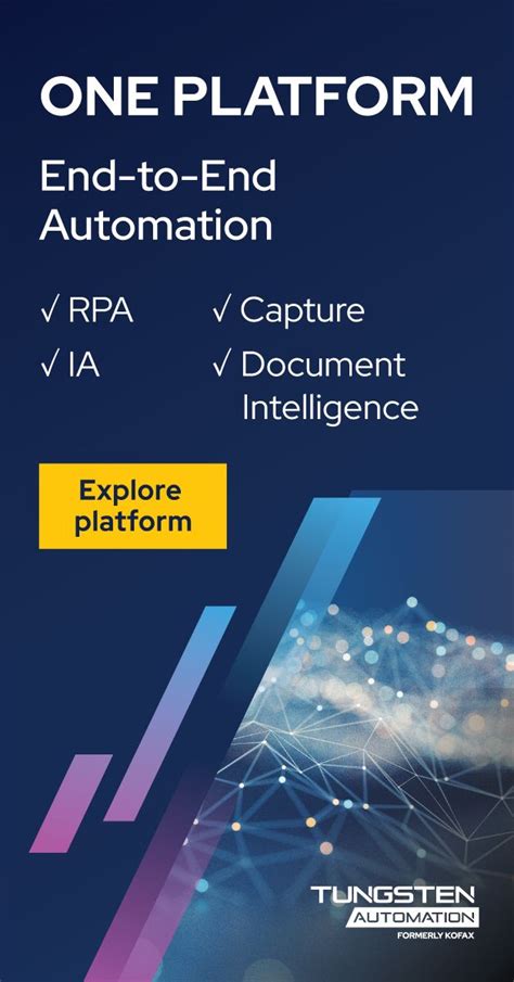 Tungsten Automation On Linkedin Request A Demo Experience The Power Of Tungsten Automation