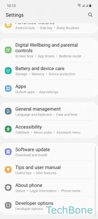 How To Turn Off Developer Options Samsung Manual TechBone