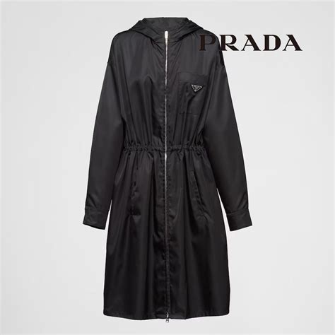 프라다 프라다 패딩 23fw Re Nylon 레인코트 바람막이 롱코트 위시버킷