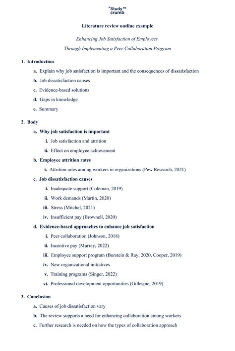 Experiment Outline Template