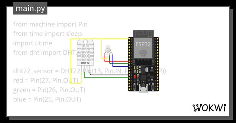 Задание 4 Wokwi ESP32 STM32 Arduino Simulator