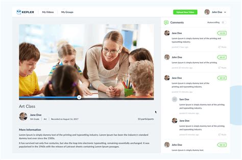 Educational Saas Service On Behance