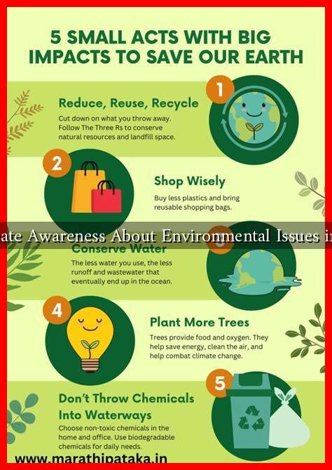 How To Create Awareness About Environmental Issues In Your Area Wadaef
