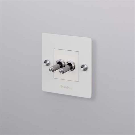 G DOUBLE TOGGLE SWITCH White Royal Bathrooms Com