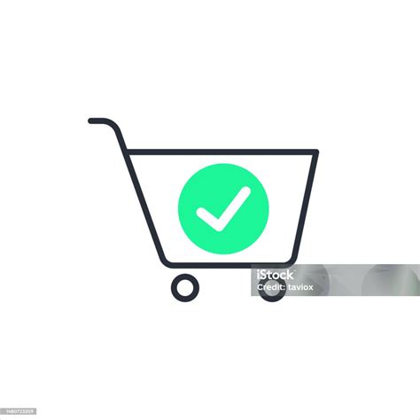 트롤리 아이콘 벡터 로고 템플릿입니다 온라인 쇼핑 전자 상거래 스톡 일러스트레이션의 개념 쇼핑 바구니 아이콘 기호입니다 쇼핑 카트 아이콘 구매 기호 무선 결제 아이콘입니다