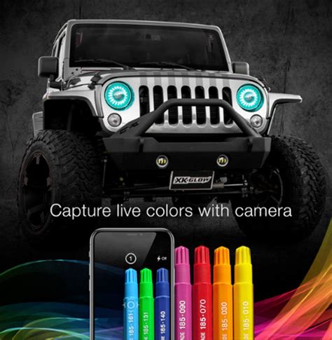 Xk Glow Xk 7in Jp Kit Jl 7 Rgb Led Headlights For Jeep Jl And Jt 2018