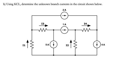 Solved 7 Write The Kcl Equation At The Nodes A B C And D