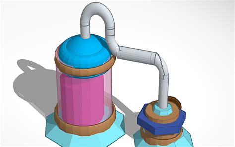 3d Design Elixir Pump Clash Royale Tinkercad