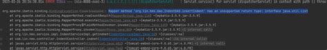 Mapper Method Orglinsertindent Has An