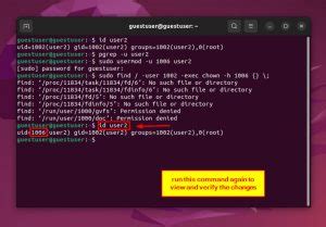 How To Find UID Of A User In Linux 3 Best Methods