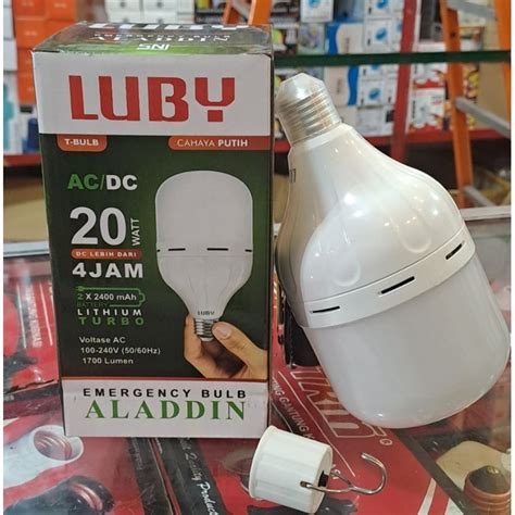 Jual LAMPU LED EMERGENCY LUBY ALADDIN W LAMPU LED DC W LAMPU LED DC LUBY ALADDIN W