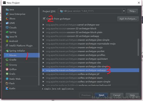 Idea用maven创建springmvc项目和配置（xml配置和java配置）社区版idea如何通过maven向导导入构建mvc目录