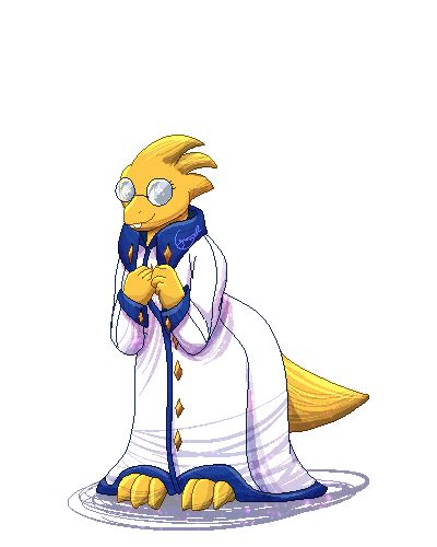 Outertale Alphys Pixel By Peachmayflower On Deviantart