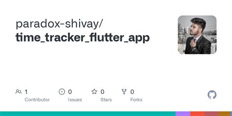 Github Paradox Shivay Time Tracker Flutter App