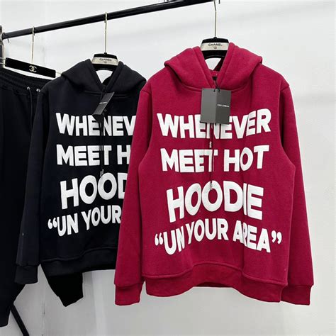 Áo Hoodie Whenever Meet Hot Un You Area Sweater Áo Hoodie Nam Nữ Fom Rộng Chất Liệu Nỉ Cáo Cấp