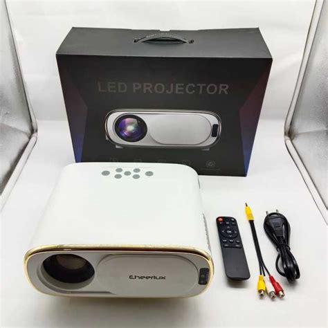 CHEERLUX C16 ANDROID 4000 LUMENS AUTO FOCUS PROJECTOR Lazada Indonesia